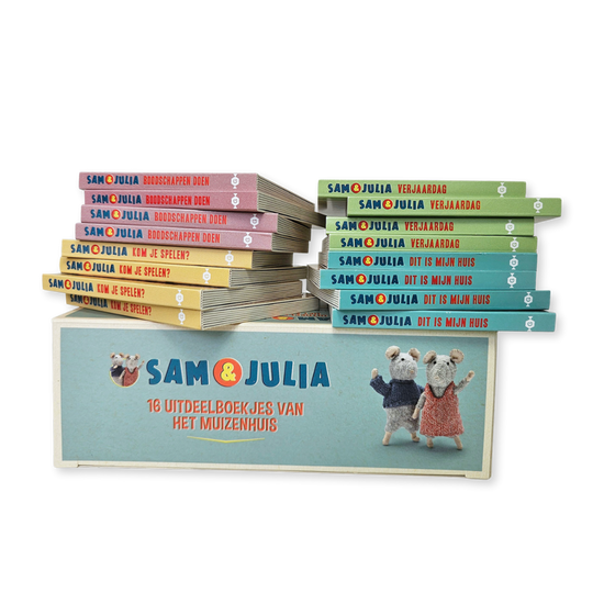 Sam & Julia - Het Muizenhuis | Boeken | Speelgoed | Knuffels | Knutselen