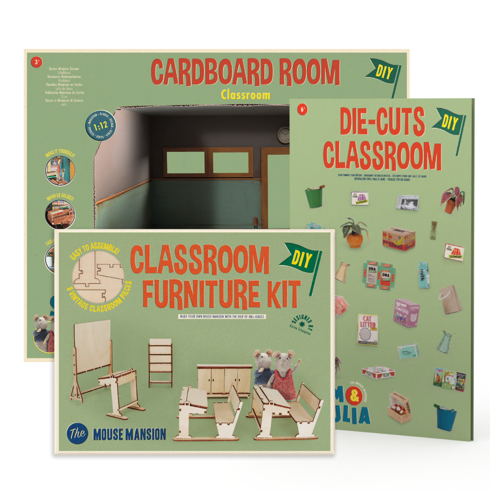Craft Set Basic - Classroom | Sam & Julia | The Mouse Mansion