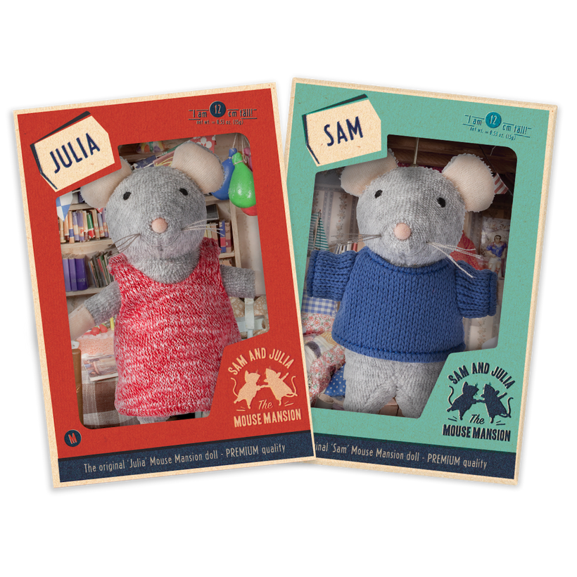 Shop de Knuffelmuizen uit Het Muizenhuis - Sam & Julia