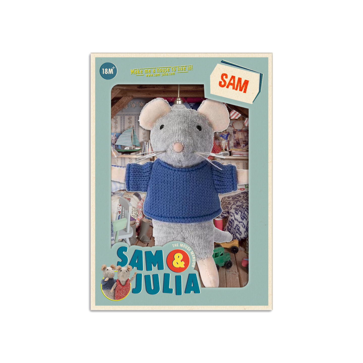 Sam & Julia - Het Muizenhuis | Boeken | Speelgoed | Knuffels | Knutselen
